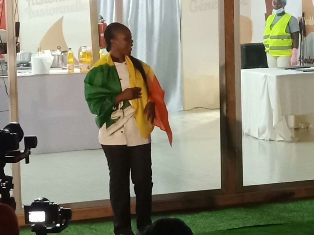 Marathon culinaire: Keith Sonon, l'amazone en cheffe fait son plongeon en héroïne - Matin Libre