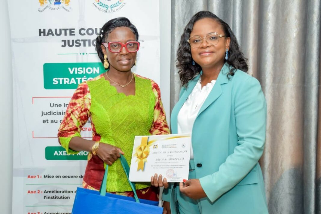 Haute Cour de Justice: Dandi GNAMOU dresse le bilan de 2025 de son ...