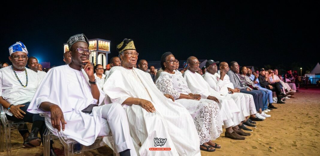 Célébration des Vodun Days: Nicéphore Soglo aux côtés de Talon à la ...