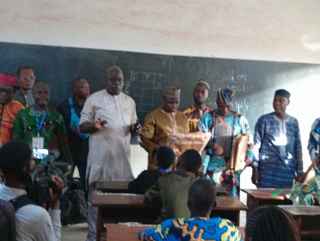 BEPC 2026 à Parakou: Le 2ème adjoint au maire a donné le coup d'envoi ...